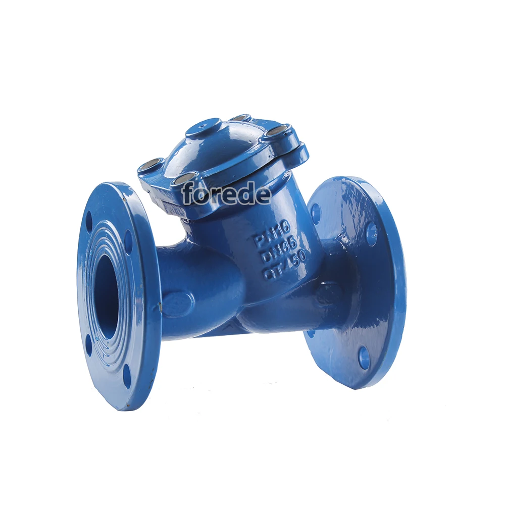 Forede Fire Fighting Flange Y Strainer Check Valve Ductile Iron 400mm ...