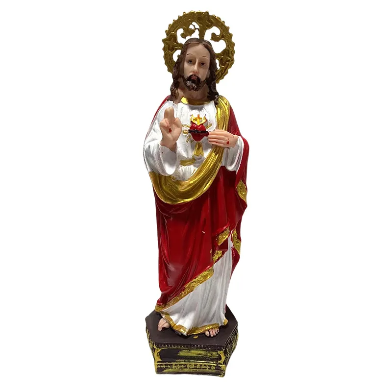 Resin Religious Catholic Statue Christian Jesus Resin Craft Statue Desk ...