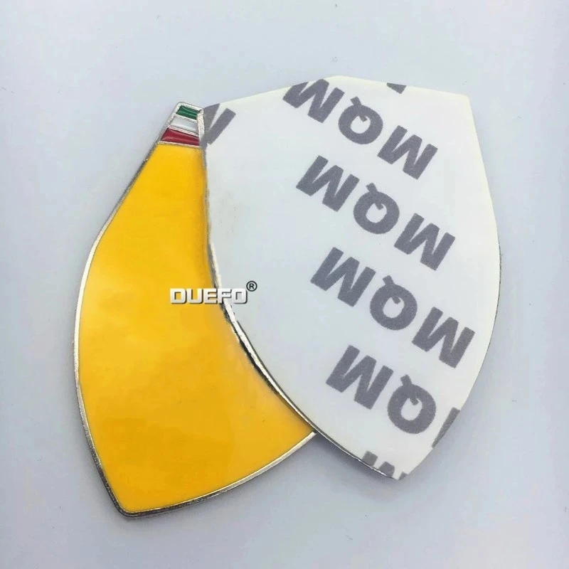 Ferrari Car Sticker - Aluminum Fender Side Badge