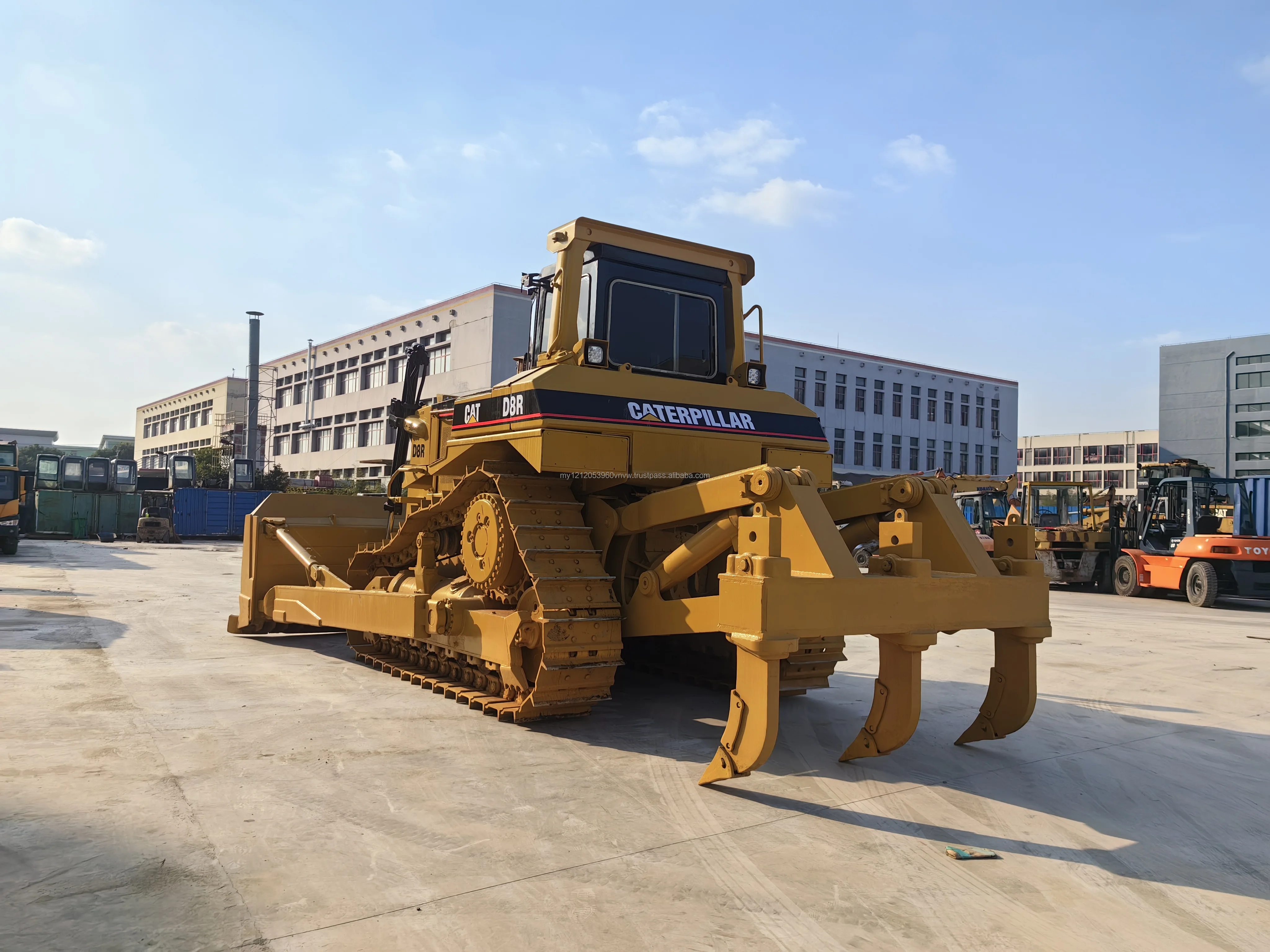 High Condition Used Original Cat D8r Crawler Bulldozer With Ripper At ...