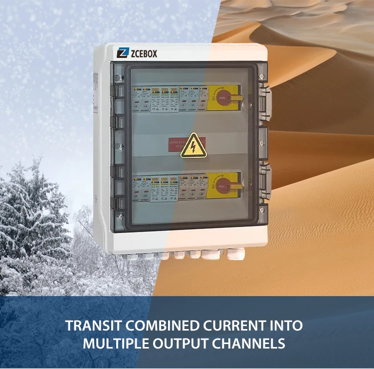 ZCEBOX Input DC Combiner Box Abs Electric Db Box Surface Mount Outdoor ...