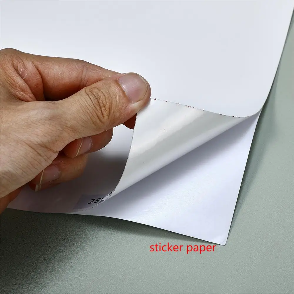A2/a3/a4 Oem Pp Sticker Paper For Inkjet Printer Advertising Materials ...