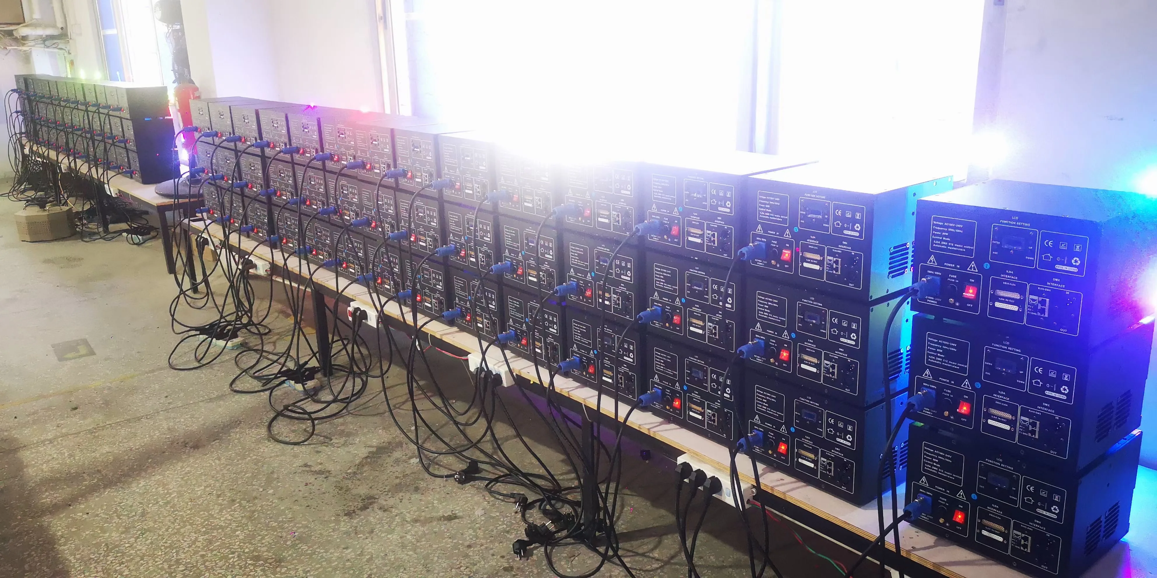 Nf Laser F8 3w Rgb Animation Laser Light 3 Watt Stage Laser Show For Dj ...