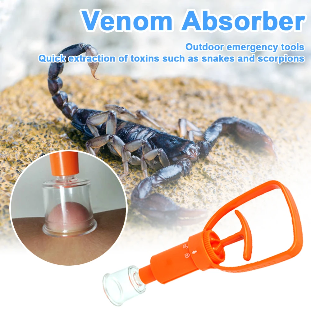 Outdoor Venom Extractor Venom Snake Mosquito Bee Bite Vacuum Suction ...