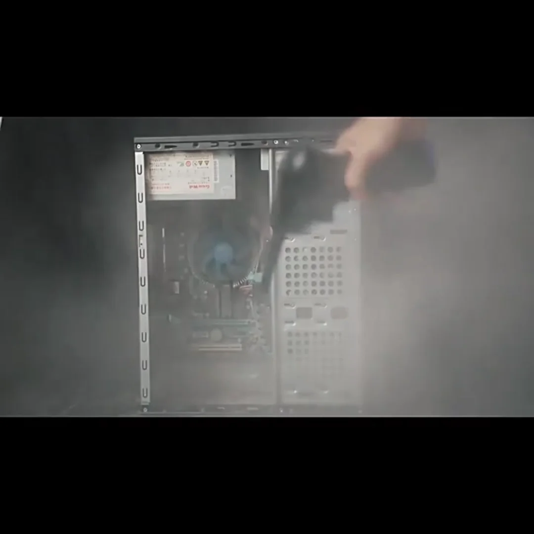 Rechargeable Portable Compressed Air Cans Electric Air Duster Computer ...