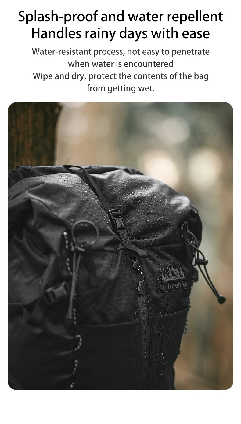 Naturehike Ultralight 30L Foldable Backpack for Camping & Hiking