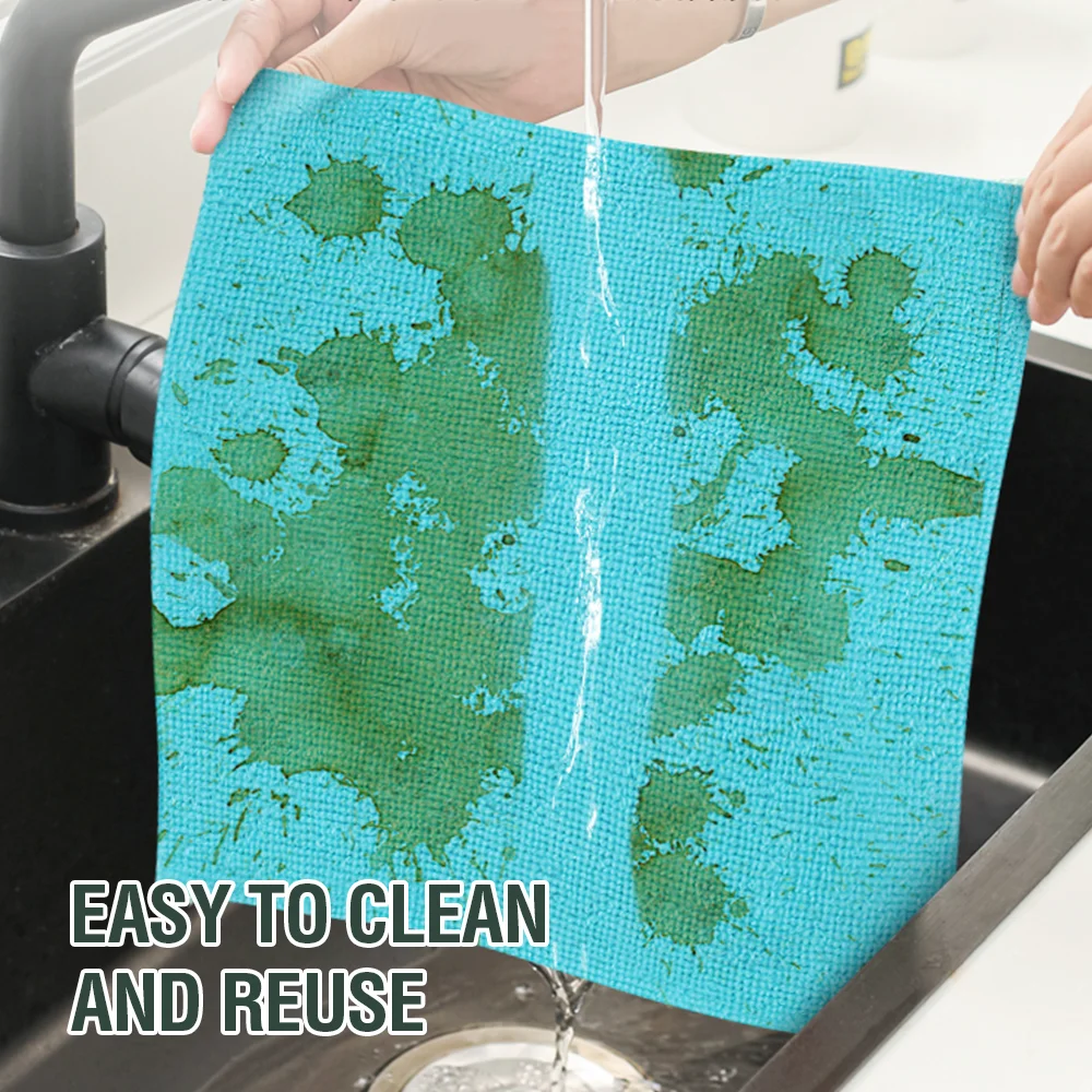 Disposable Removable Rags - Efficient Kitchen Cleaning