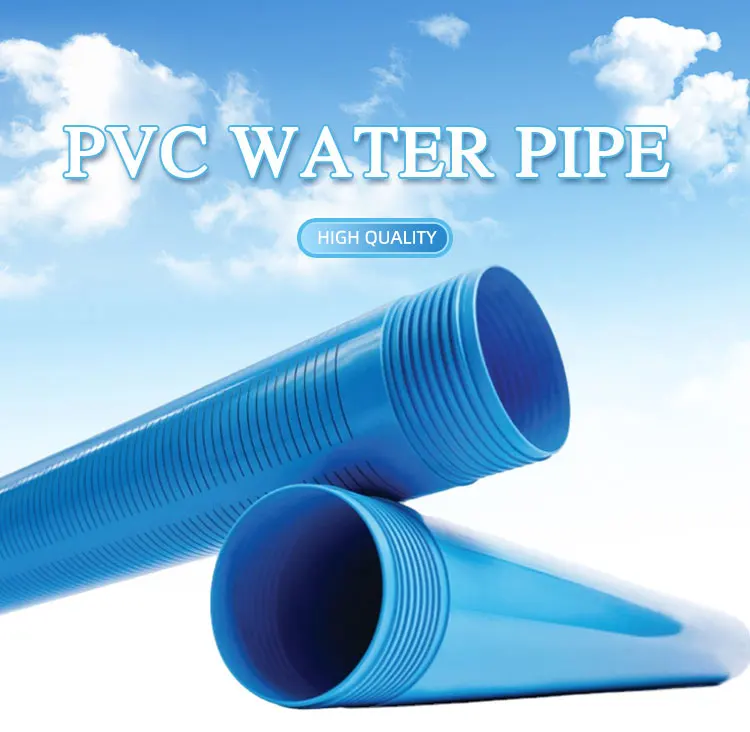 Upvc Blue Water Well Casing Pipe For Pvc Water Well Casing - Oem Available