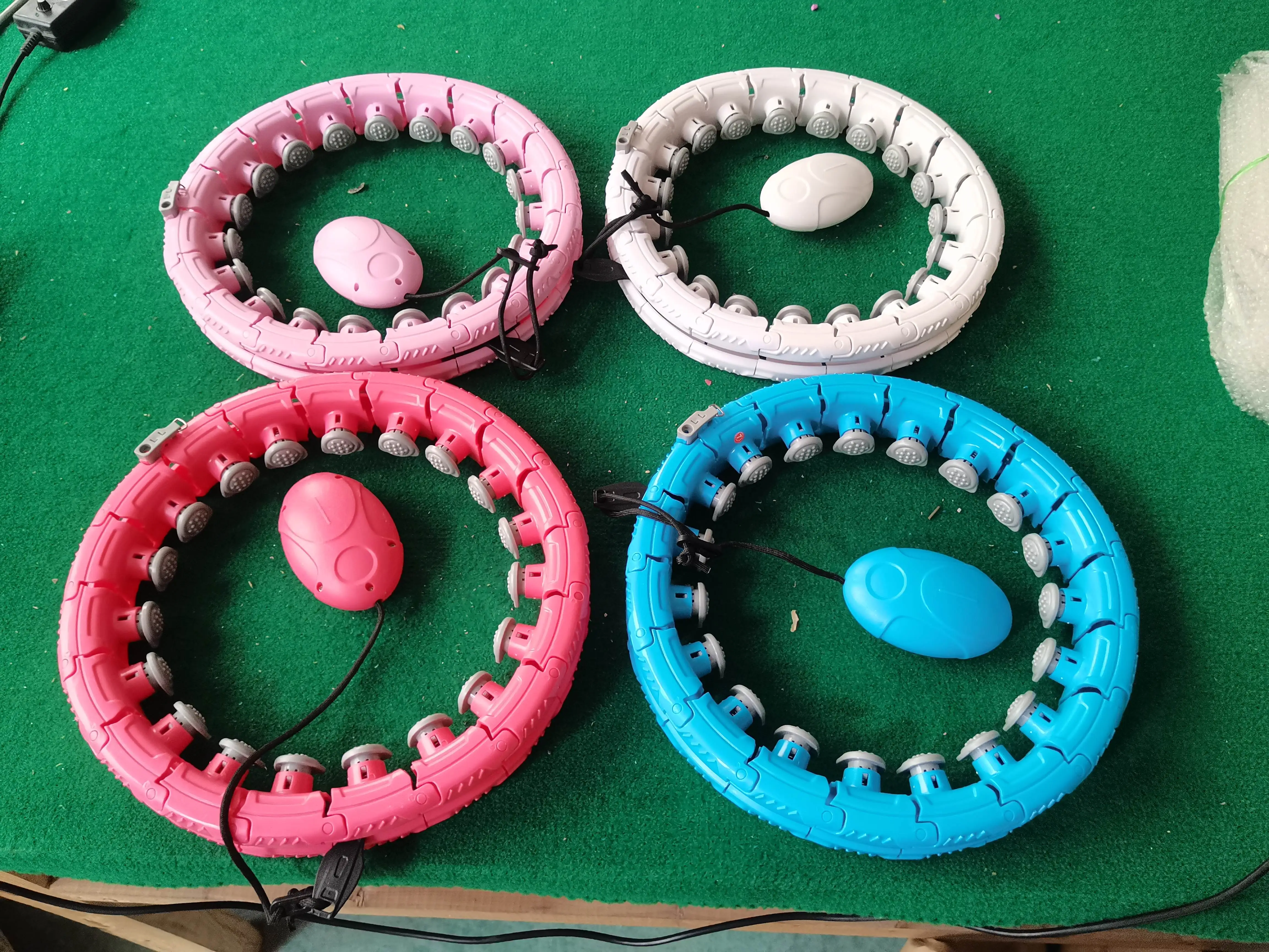 Adjustable Detachable Fitness Weighted Hula Circle Ring