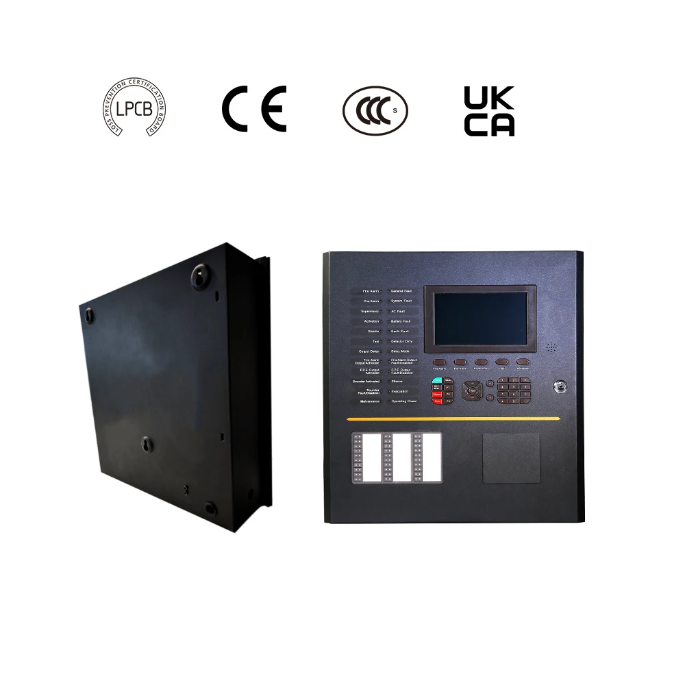 Tanda Addressable Fire Alarm Control System 2/4 Zones Series Panel ...