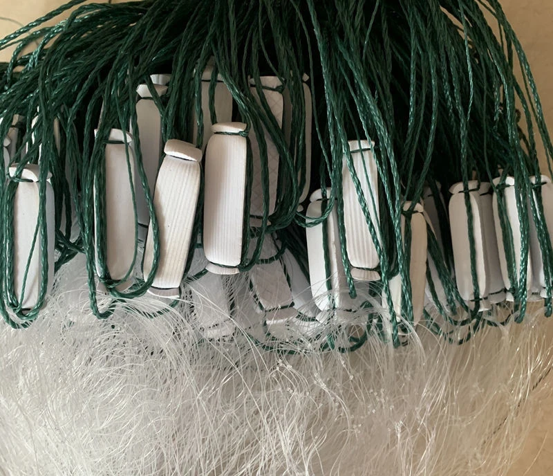 Reinforced 0.25 Wire 3 Layers 100m Fishing Gill Net