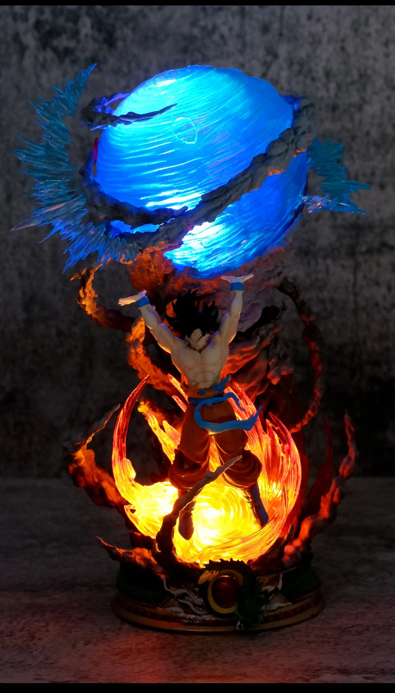 23cm Hunter Yuanqi Bullet Goku Japanese Anime Figures Dragon Balls ...
