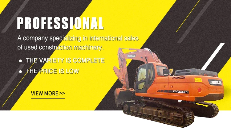 Used Doosan DX300 Excavator - Reliable Original Machine