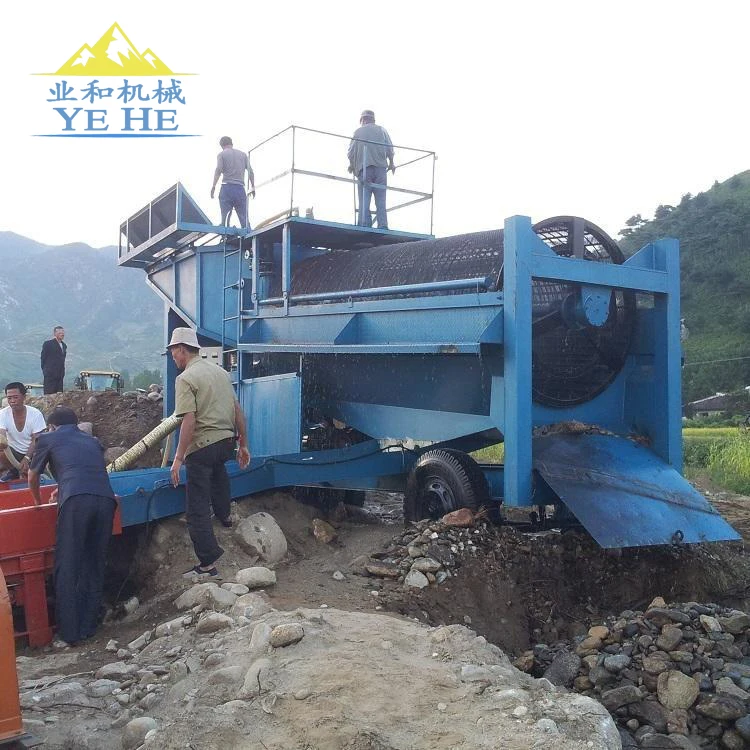 Congo Industrial Gemstone Wash Equipment 100tph Diamond Mining Plant ...