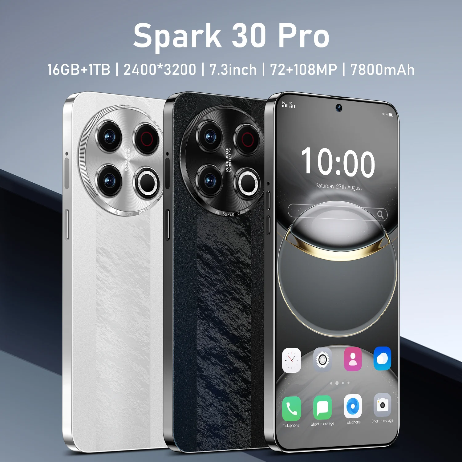 Fast Delivery New 7inch Techno Spark 30 Max Pro 48mp Ipsy Subscription ...