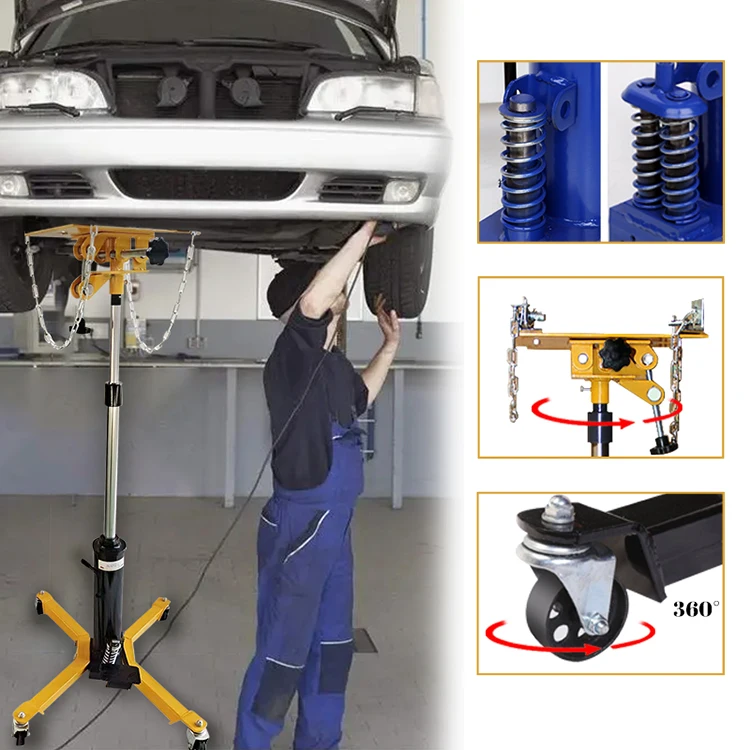 Heavy Duty Truck Stand Gearbox Lifter Hydraulic High Lift Telescopic ...