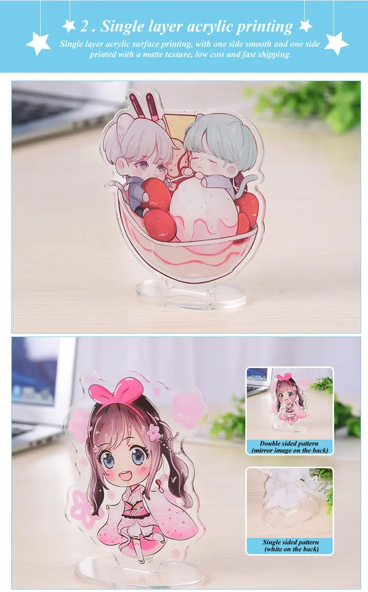 Custom Kpop Acrylic Anime Character Standee - Perfect Gift