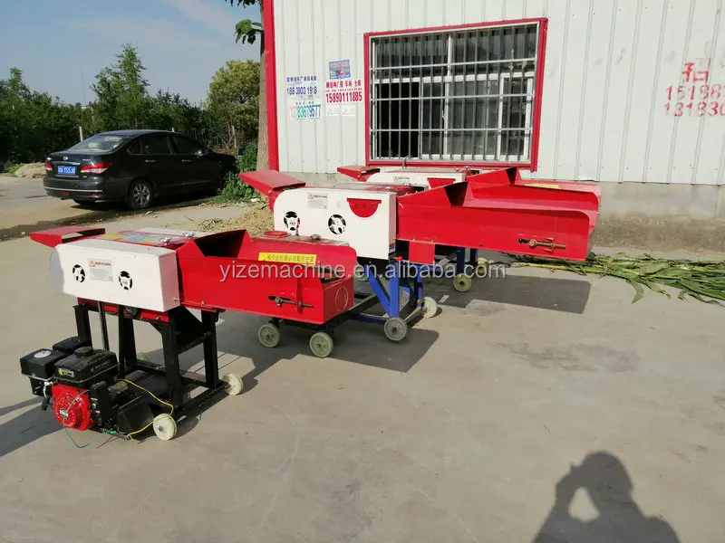 Agricultural Fodder Animal Feed Processing Chaff Cutting Machine Hay ...