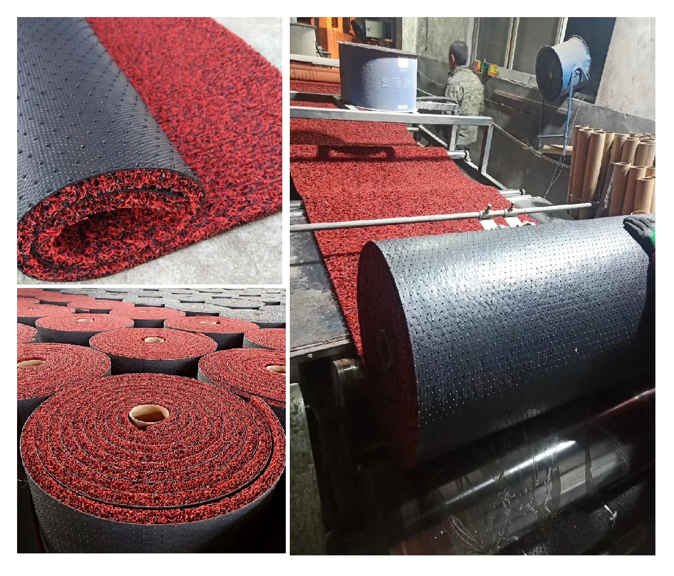 ZR17 PVC Coil Car Mats - Durable, Comfortable, and Waterproof