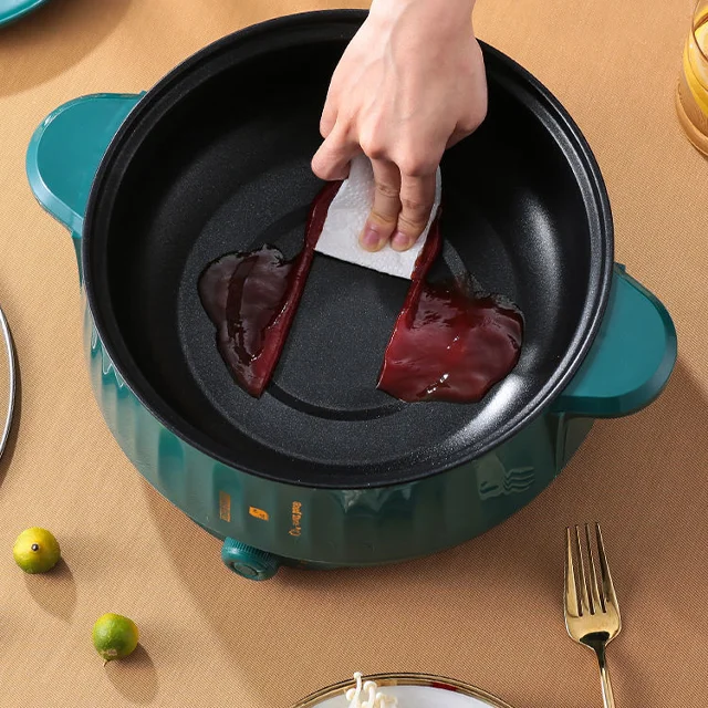 Electric Multi Mini Cooker - Versatile Stainless Steel Cookware