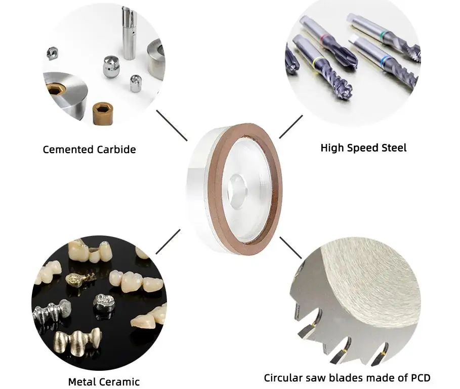 Sharp Resin Bond Polishing Wheels Heat Resistant Resin Bond Diamond Or ...