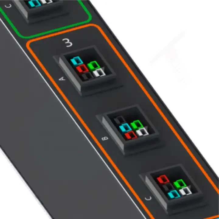 125A 480V PDU with 12way Socket Rack Mount - OIT Power Solutions