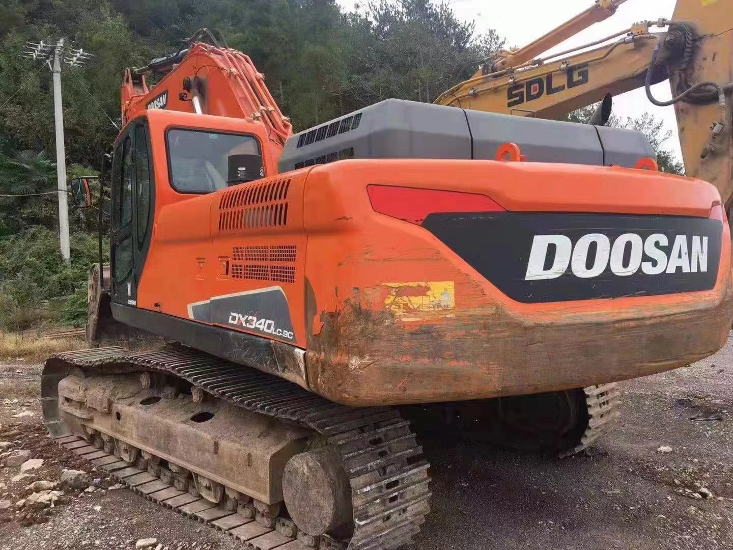 Used Excavators Doosan340 34ton Dx 340 33ton 35ton Second Hand Digger ...