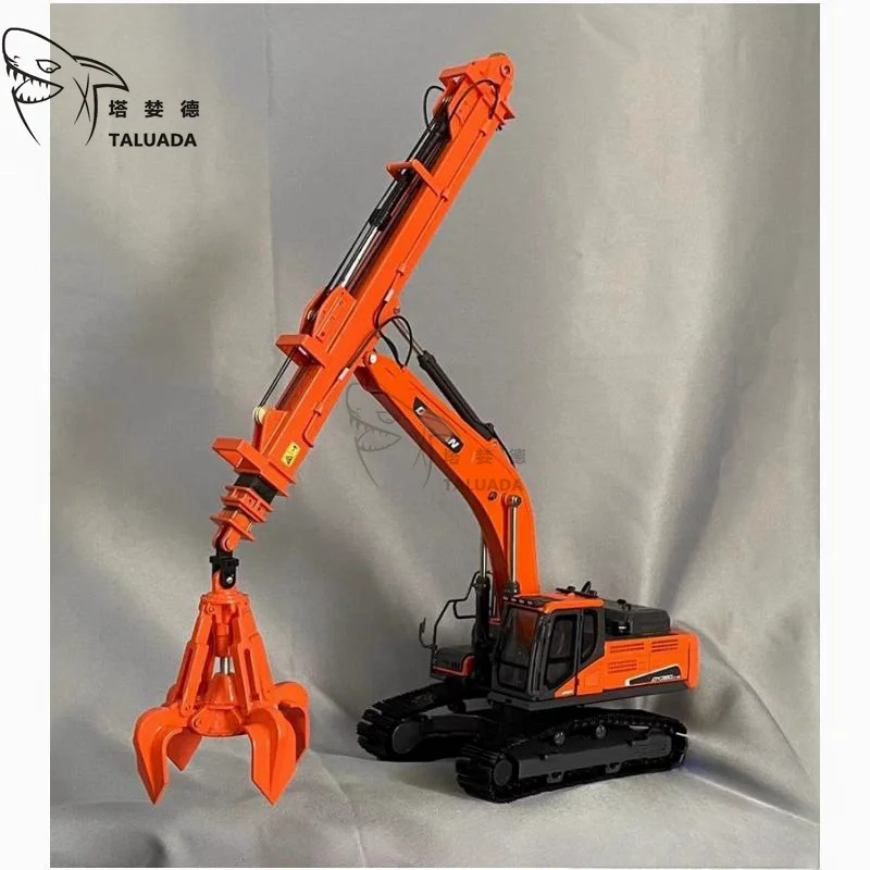 Taluada Alloy 1:50 Scale Dx380lc-9c Pile Driver Telescopic Arm Model ...