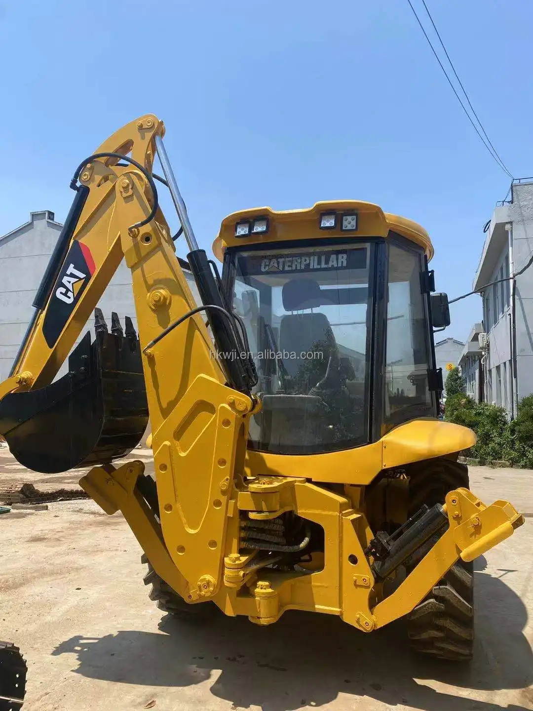 Original Japan Caterpillar Backhoe Loader 420F Second Hand Cat Retro ...