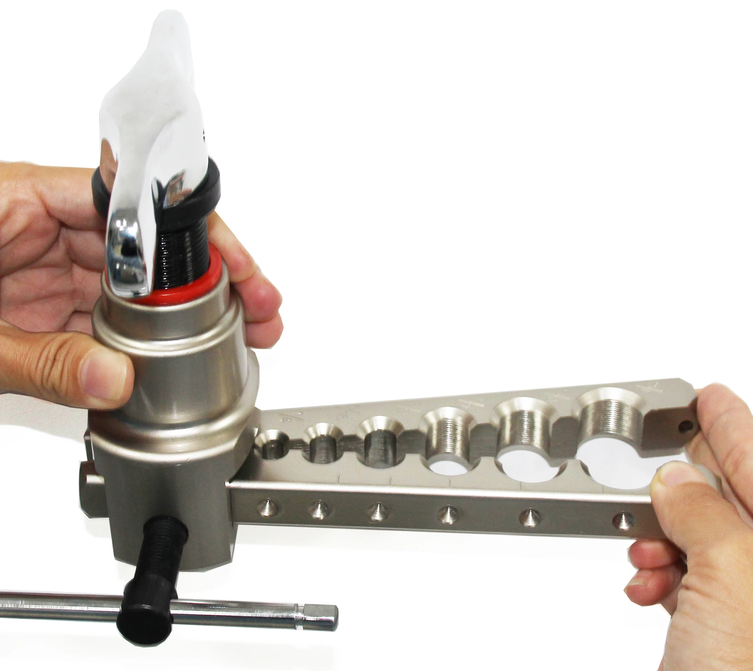 Refrigeration HVAC A/C Hand Copper Pipe 45 Degree Flaring Tool Kit Set