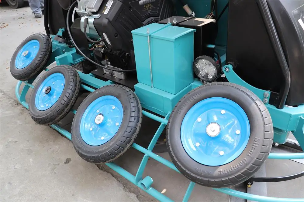 Vanse Vs1046 Ride On Power Trowel Floor Concrete Surface 46 Inches Mini ...