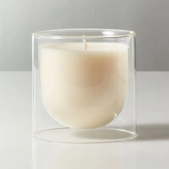 Double Wall Borosilicate Jar Candle Holder Custom Luxury Design ...