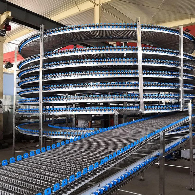 Cookie Conveyor Cooling Tunnel - Efficient Food Processing