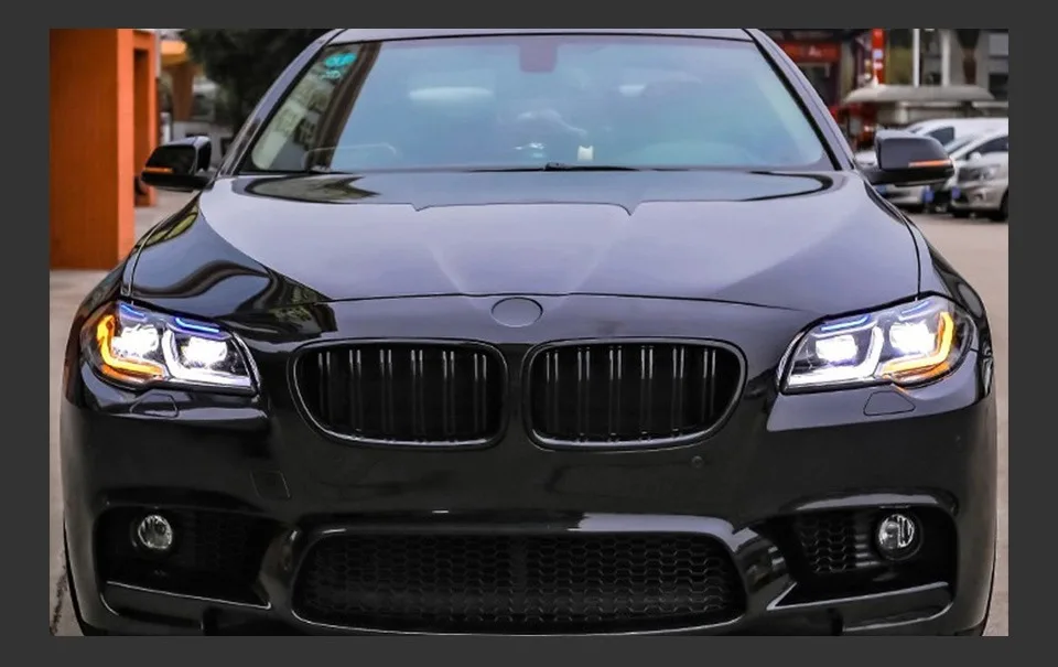 F10 Headlight Upgrade LED for BMW F10 F18 520i 525i 530i F11 2010-2017 ...