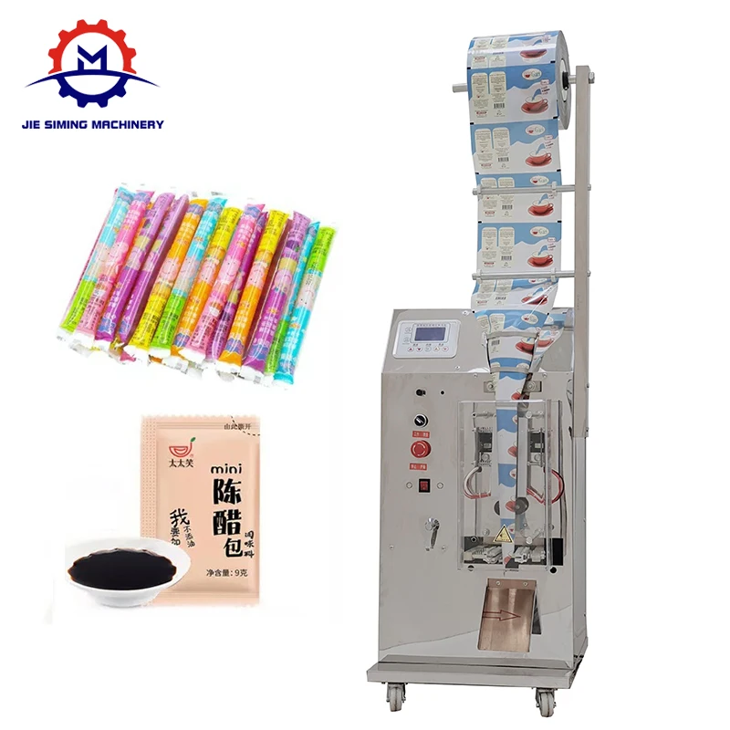 Jsm-l100 Small Automatic Juice Soft Drink Juicy Pouch Packing Machine ...