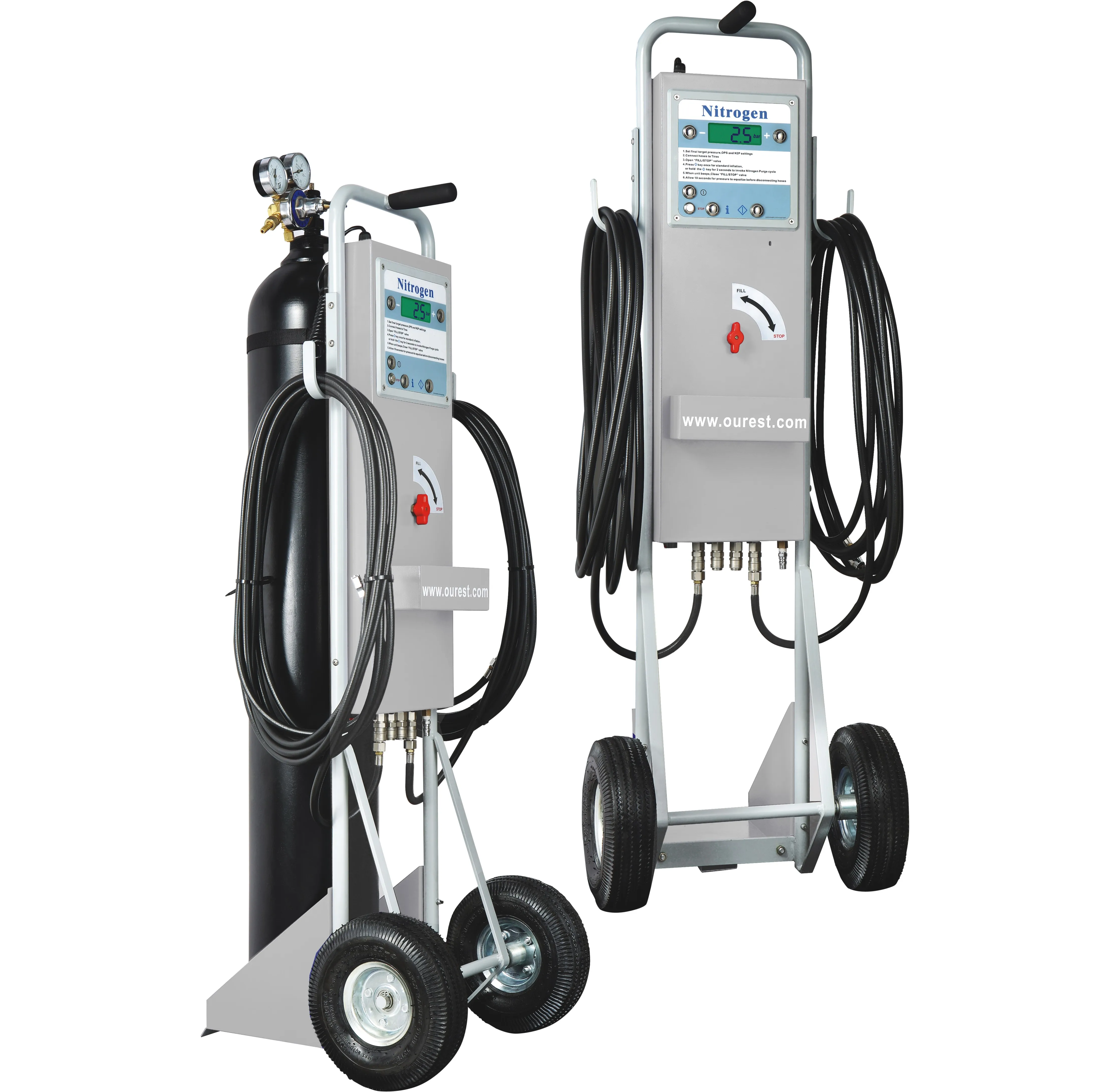 G5 Mobile Rechargeable Nitrogen Inflation System Tire Inflators ...