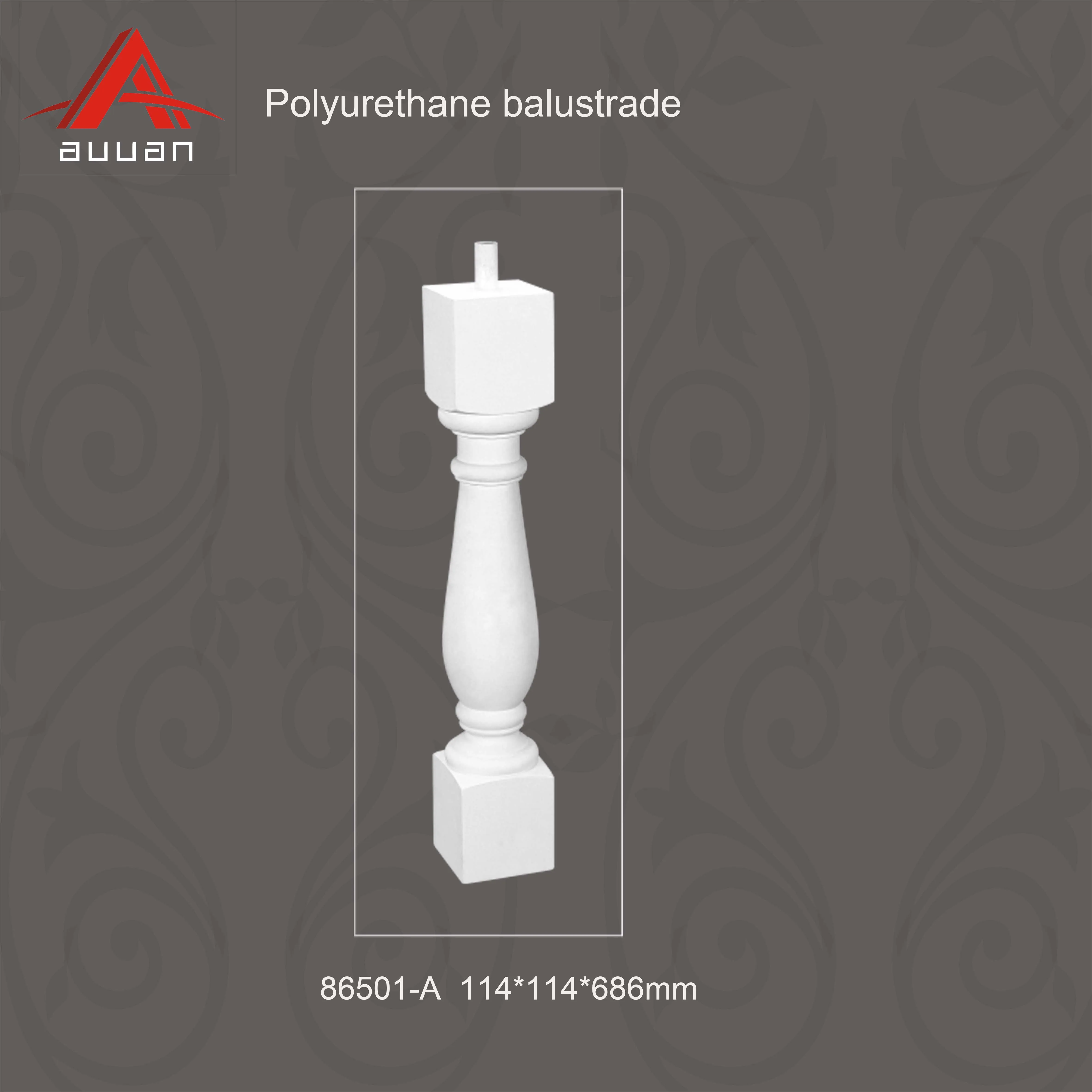Auuan PU Polyurethane Balusters Mold for Concrete Design
