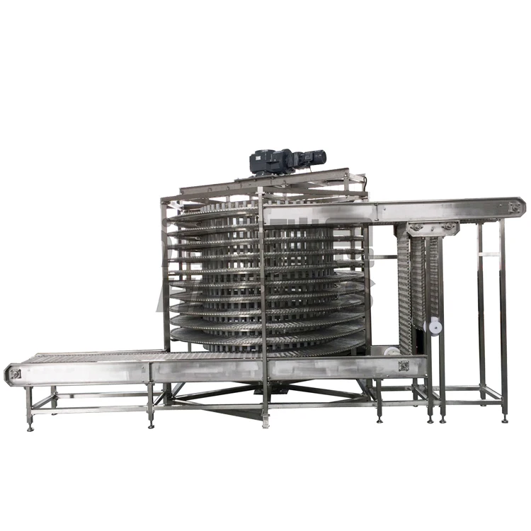 High Performance Flexible Spiral Conveyor/ Spiral Freezer Belt/ Spiral ...