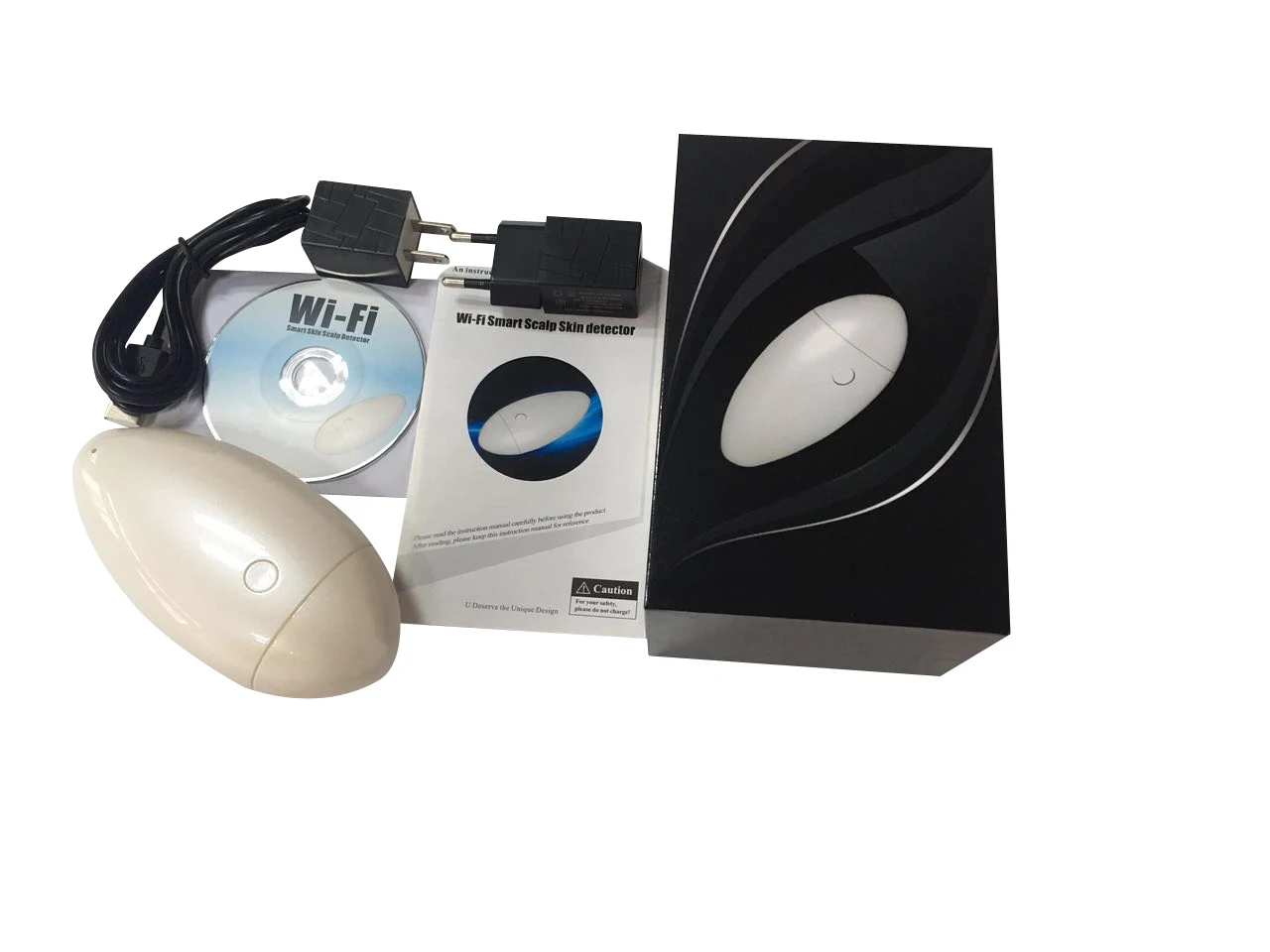 Wireless Scalp Scanner Camera 500x Hd Hair Follicle Hair Skin Analyzer To Take Photos And Video