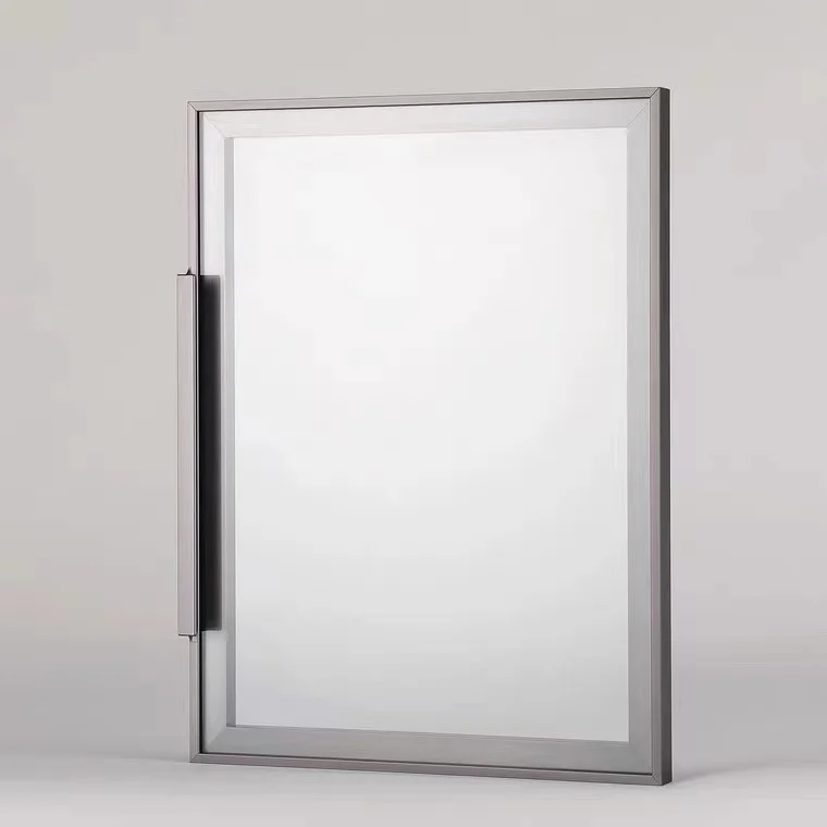 Aluminum 5mm Glass Slim Profile Aluminum Glass Door Frame Profil For ...