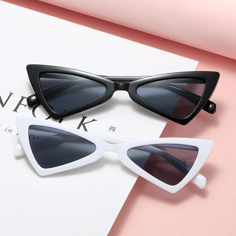European And American Sunglasses Inverted Triangle Cat Eye Sunglasses