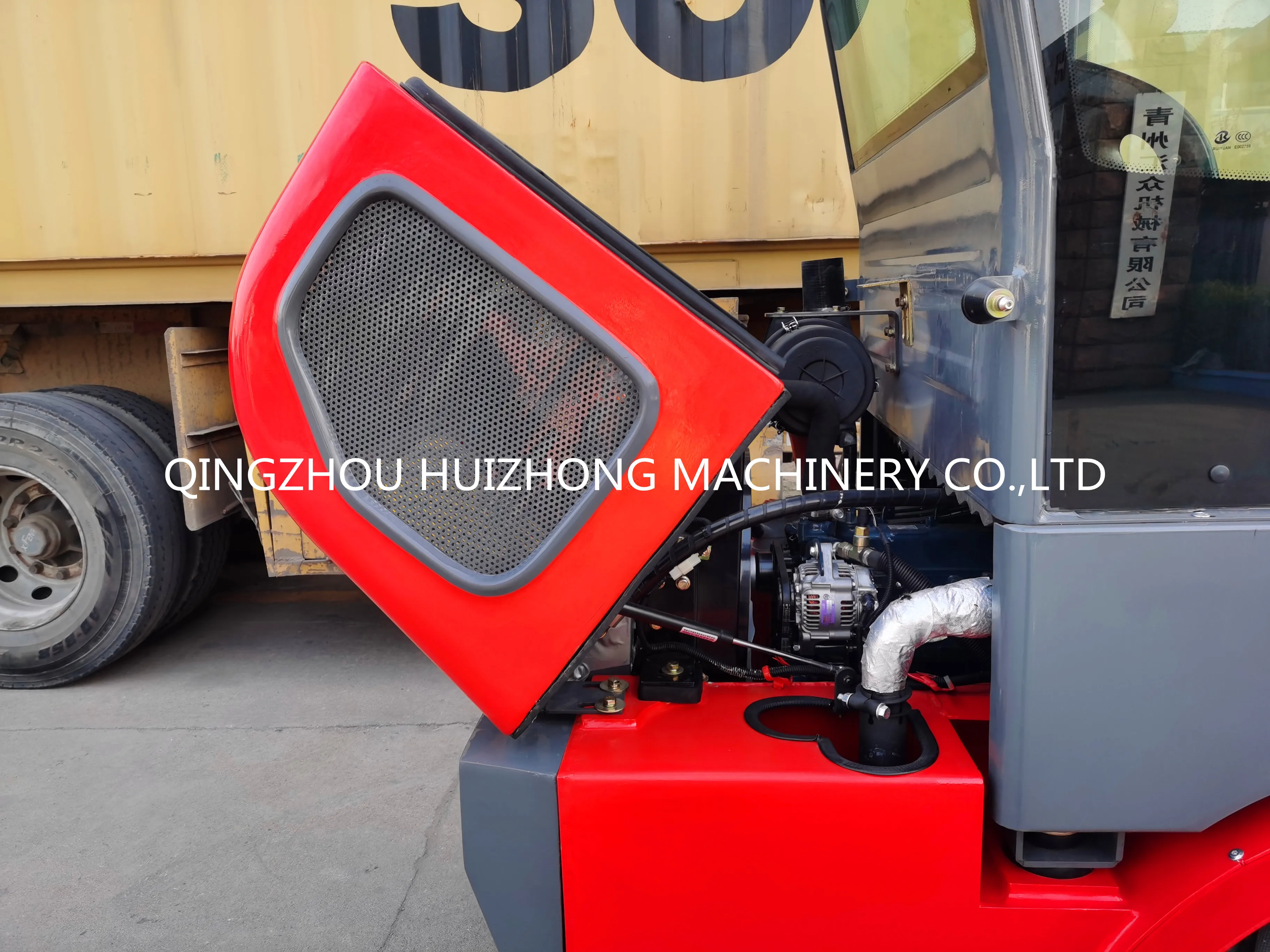 Hydrostatic 810t Hzm Huizhong Qingzhou Telescopic Mini Wheel Loader - Buy 810t Telescopic Mini ...