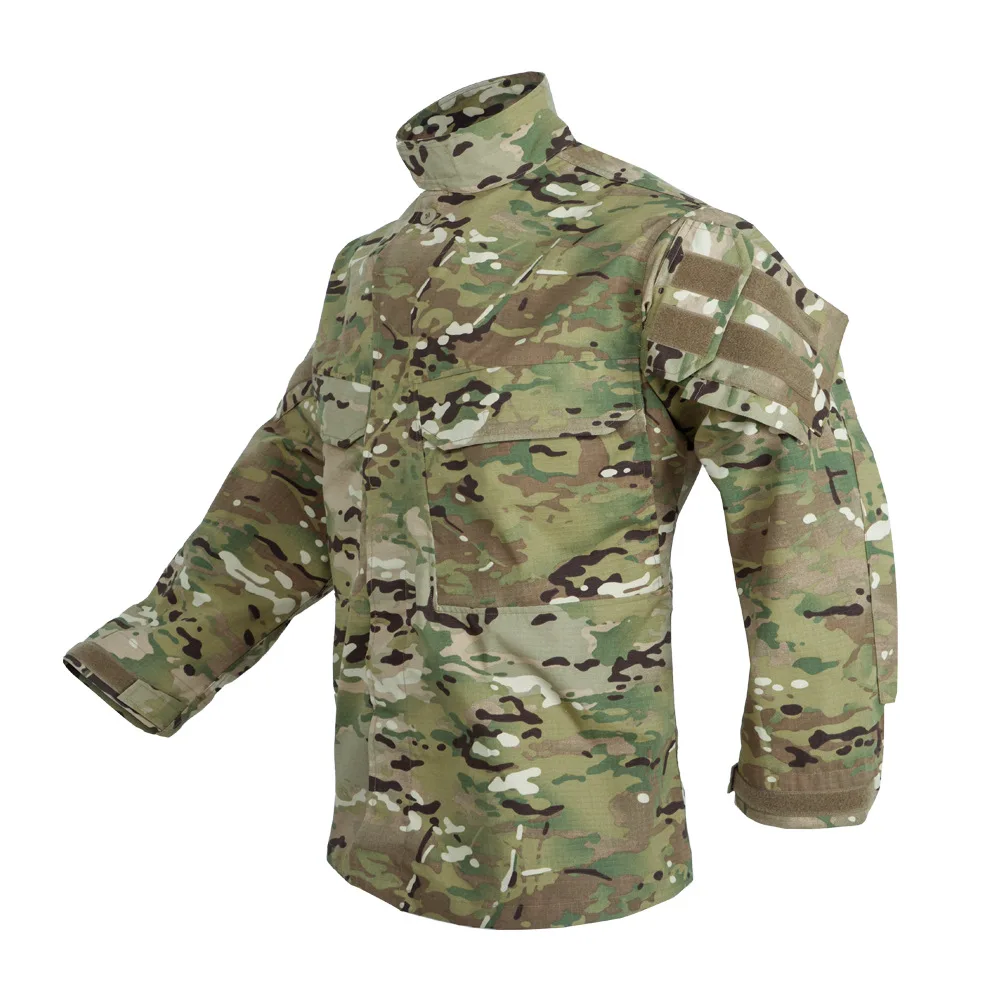 Field Coat Camouflage Suit Male Mc Camouflage Top Outdoor Tactics ...