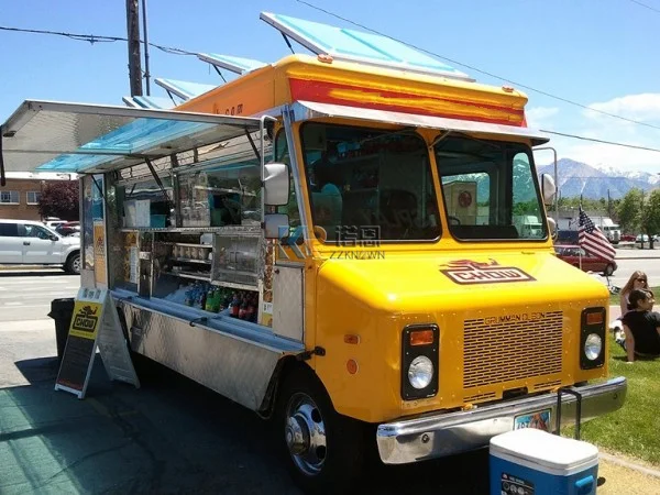 Customized Electric Food Truck - Multifunctional Street Kitchen