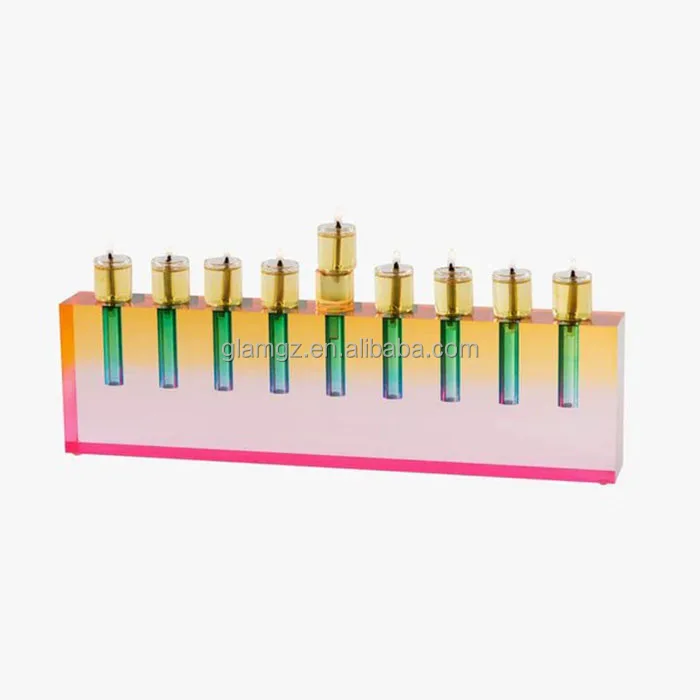 Wholesale Modern Lucite Menorah - Durable & Eco-friendly