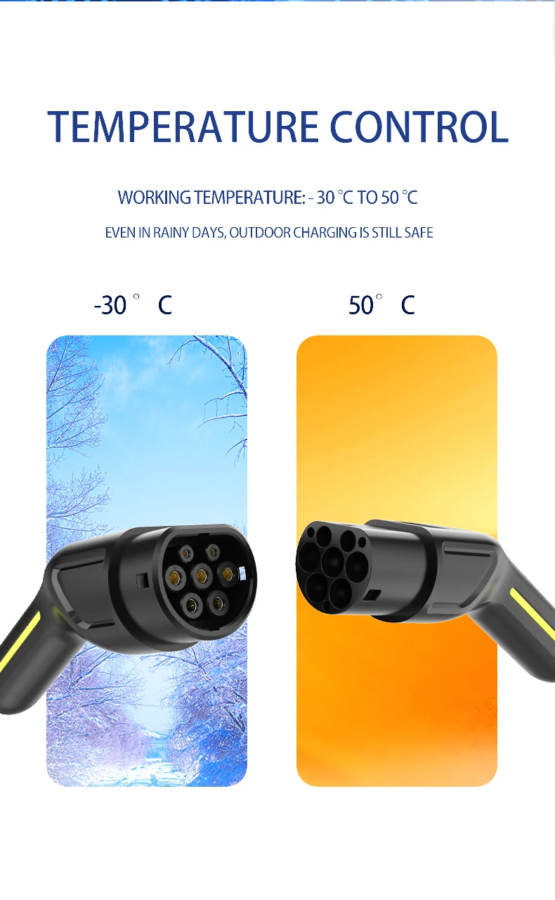 Type 1 Car Station Ev Charging Gun Ac 16a 3.5kw New Energy Electric ...