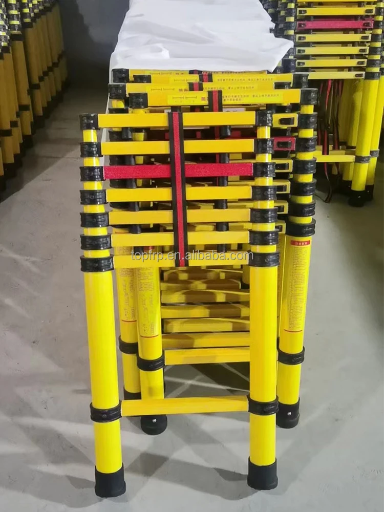 Insulation Ladder High Voltage Telescopic Fiberglass Frp Tool Box ...
