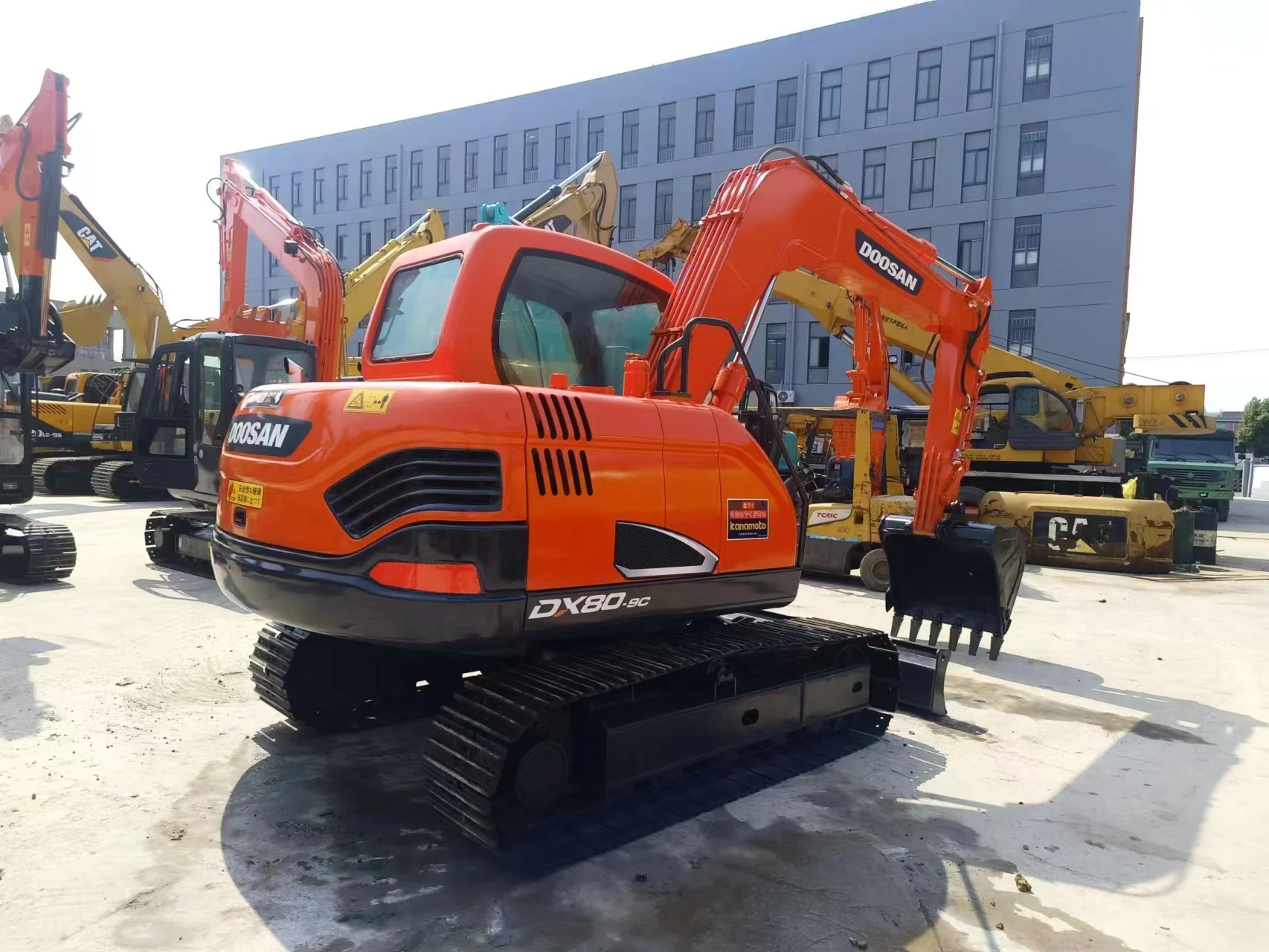 Tracked Doosan Dx80 8t Micro Digger Secondhand Dx80 Dx75 Korea ...