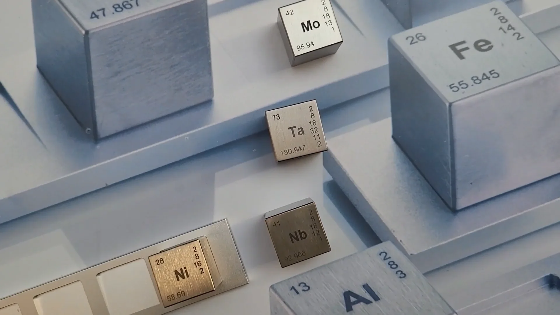 Element Periodic Table 25.4mm Metal Cube Customized Size - Buy Metal ...