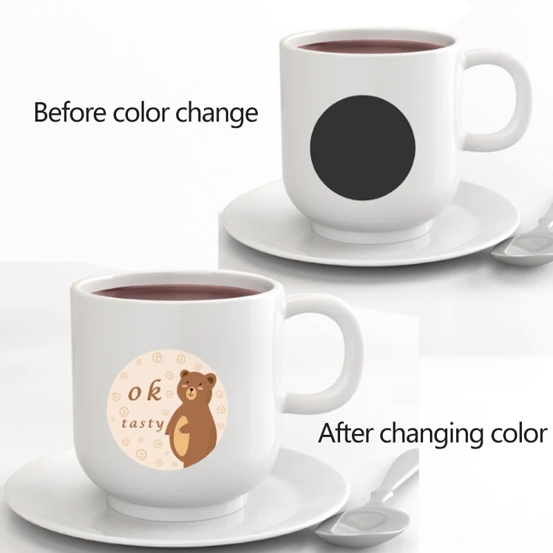 Thermochromic Stickers,Temperature Sensitive,Customizable Temperature ...